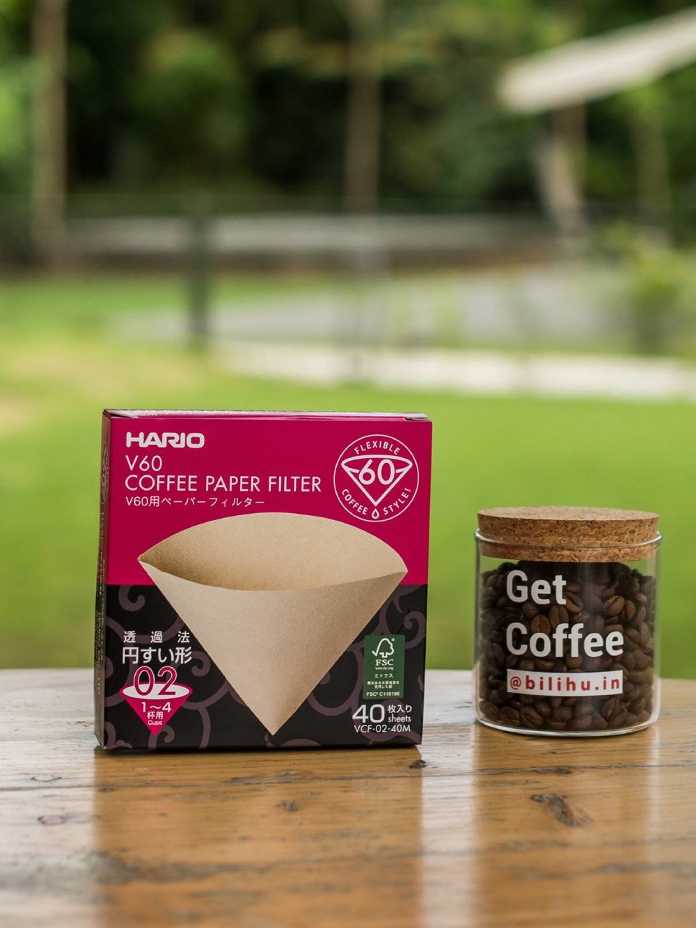 bili hu I V60 Paper Filter Set of 40 | Naturals – Shop Cult Modern