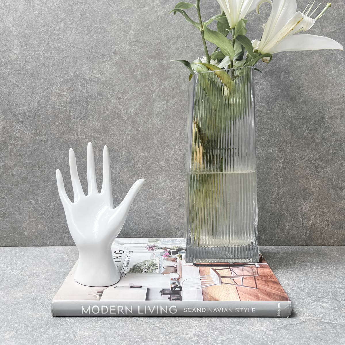 Shop White Hand Sculpture from Home Artisan | ShopCultModern